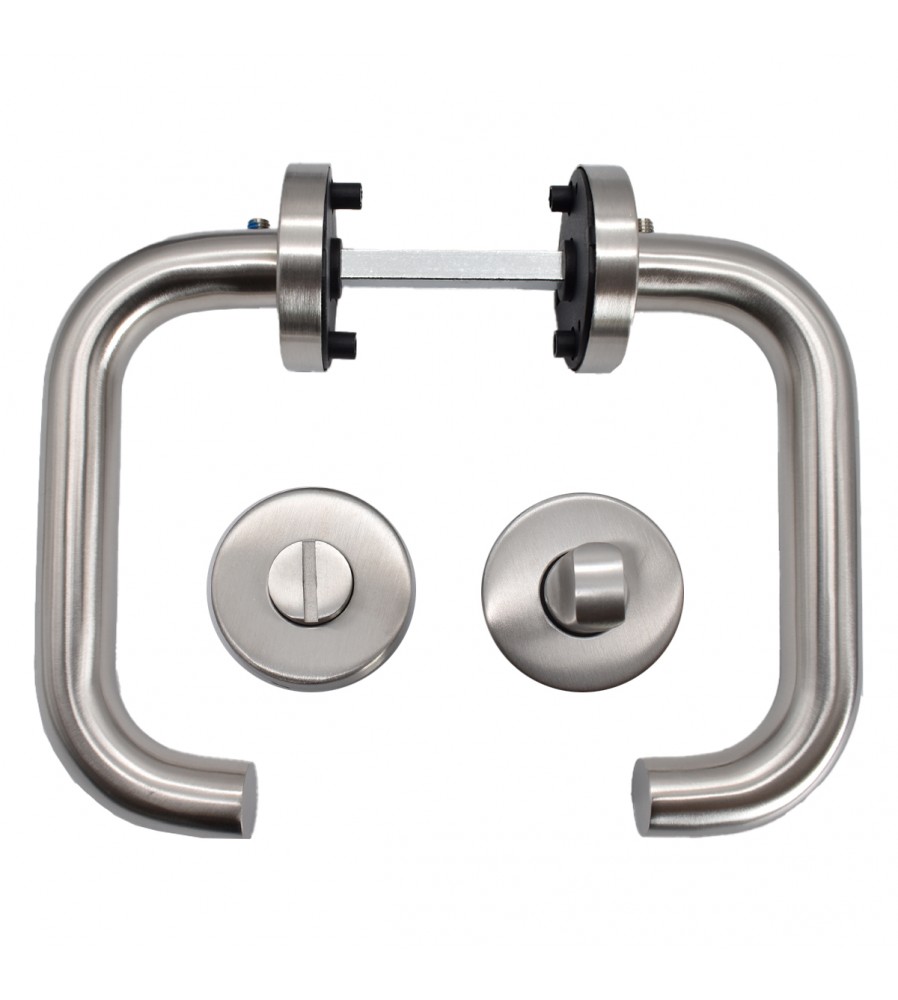 Maner usa interior STROXX cu rozeta pentru baie si maner in forma U ...