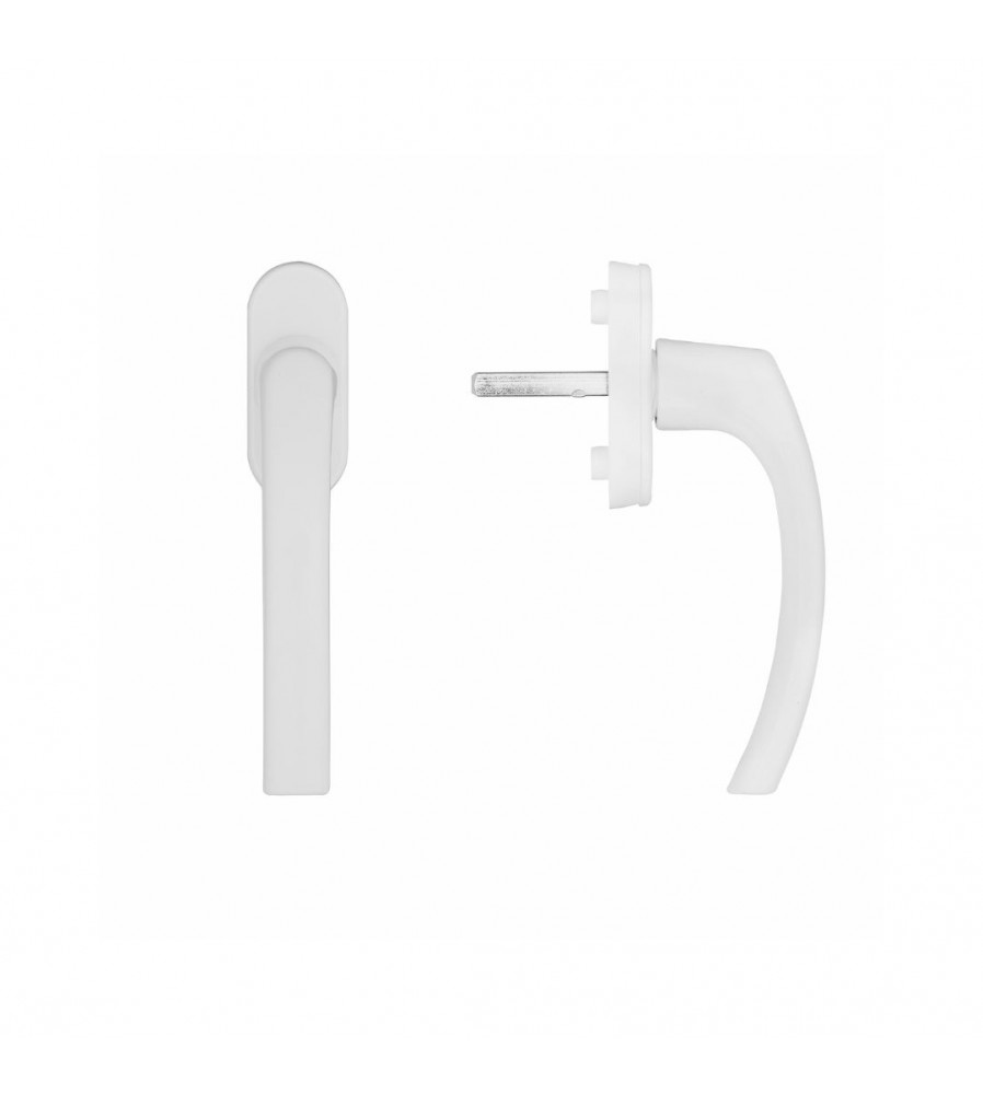 Maner de fereastra blaugelb FGS 1758 din aluminiu, patrat 43 mm, index ...