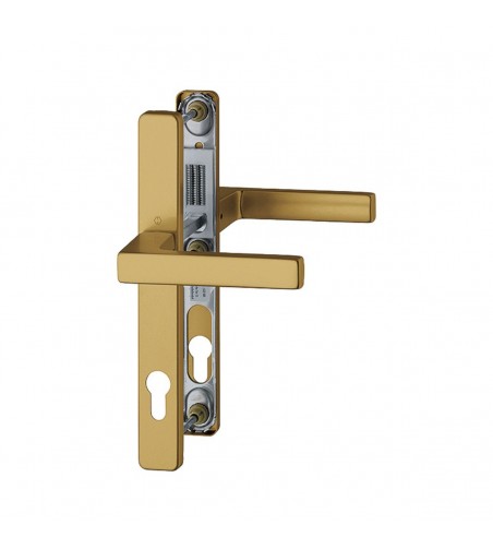 Maner usa termopan, Hoppe Austin, 92 x 30 mm, aluminiu, culoare bronz F4